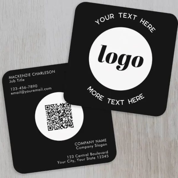 Square Business Card (Two Sided) - Branda Nigeria | Your Best Branding ...